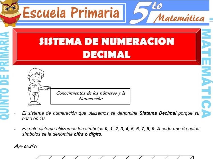 Sistema De Numeración Decimal Primaria En PDF: ¡Aprende Rápido!